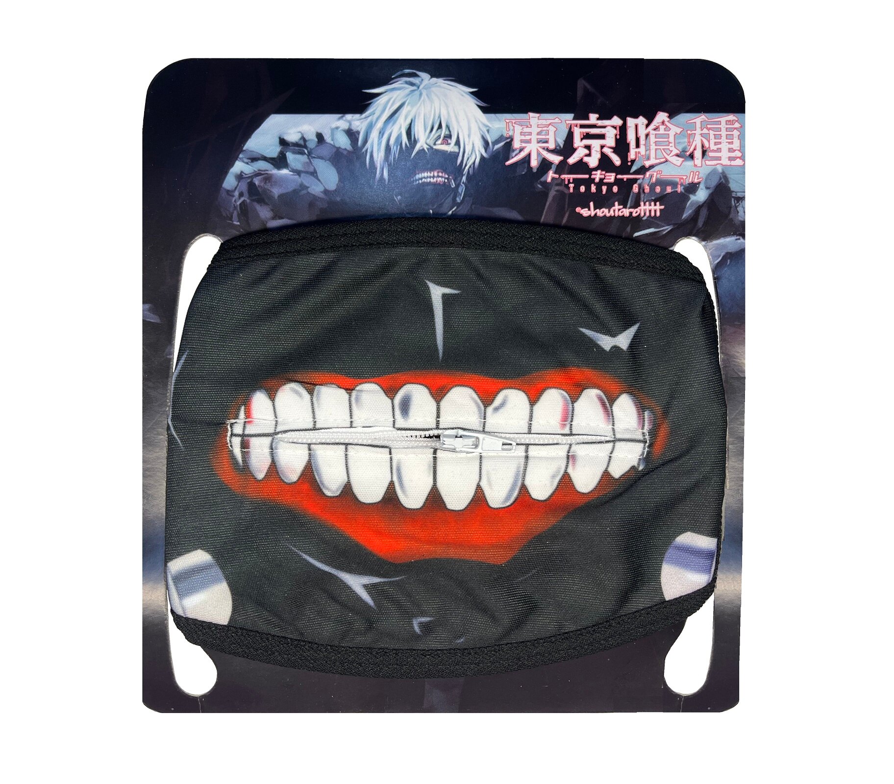 Маска PANAWEALTH "Токийский Гуль", неопрен, цвет черный, унисекс