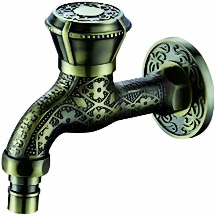Кран с носиком ретро бронза 1/2 Vieir (Виеир) (VR324)