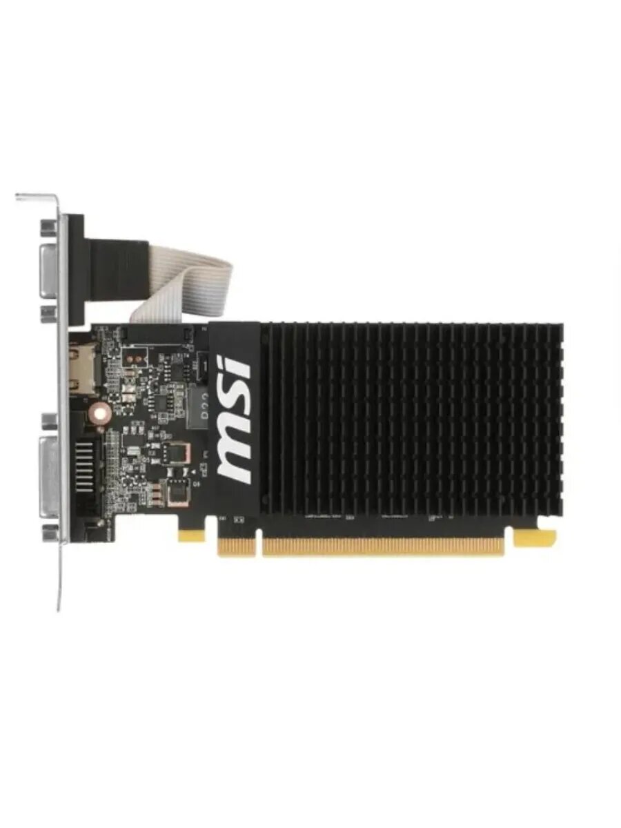Видеокарта GeForce GT 710 Silent LP GT 710 2GD3H LP 2 ГБ