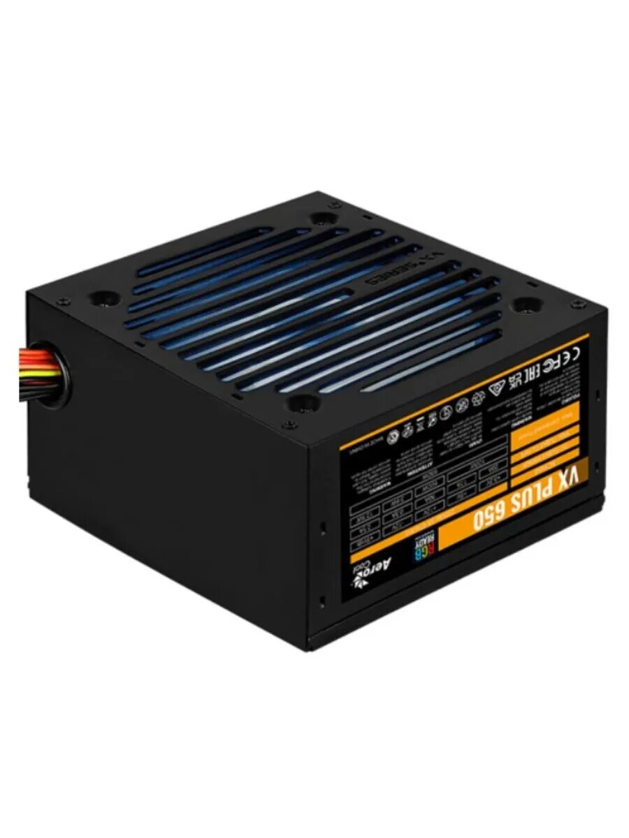 Блок питания VX Plus 650 RGB 650W VXPLUS650RGB черный 650 Вт