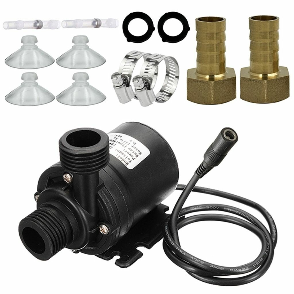 Комплект погружных насосов с бесщеточным двигателем постоянного тока с керамическим сердечником вала-внутренняя головка постоянного тока (DC12V)