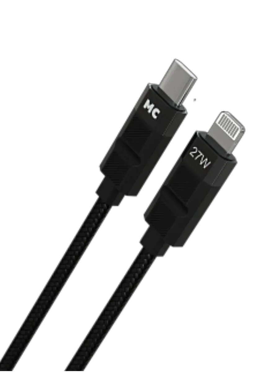 Кабель для зарядки iPhone K87ia 2м USB 3.0A черный