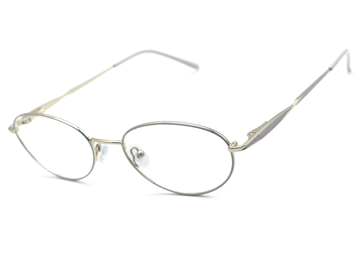 Оправа для очков Genex G-1371 C101 пол Женский форма оправы Овальная цвет оправы Серый, Золотой