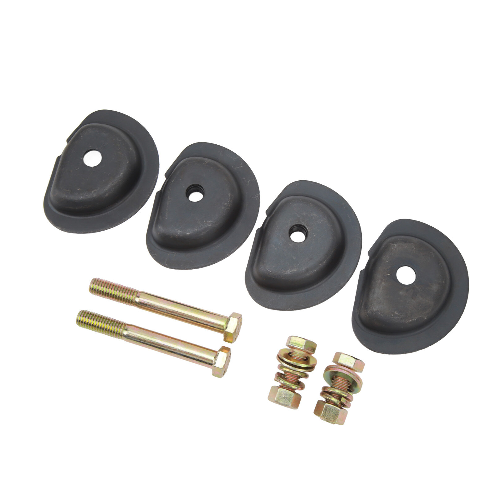 4 установленных задних пружинных фиксаторов C21911.