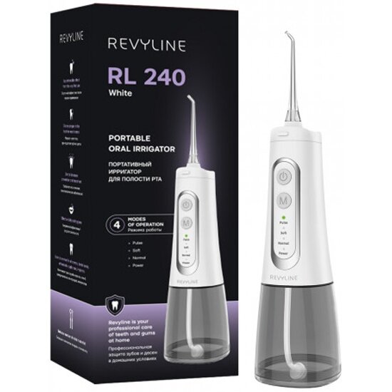 Ирригатор полости рта Revyline RL240, белый