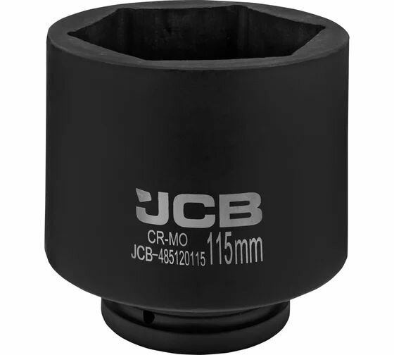 Головка ударная глубокая 115мм (6гр.), 1" JCB
