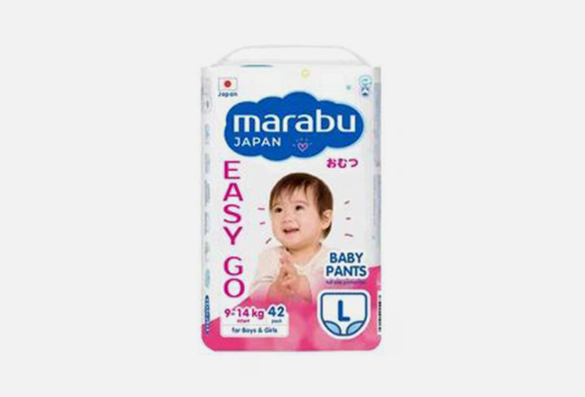 Подгузники-трусики MARABU L, 9-14 кг