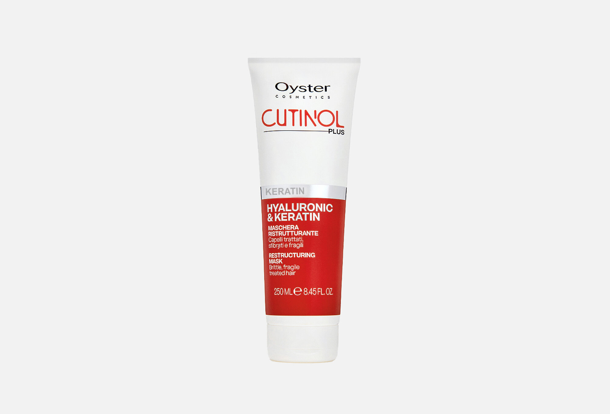 Маска для волос OYSTER COSMETICS hyaluronic and keratin 250 мл