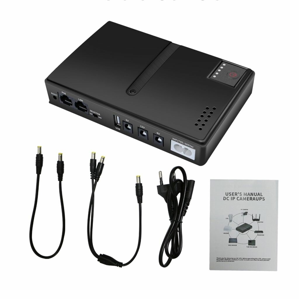 (Комплект из 1) DC1036P Router 5V9V12V Router UPS (Storage) - европейский стандарт