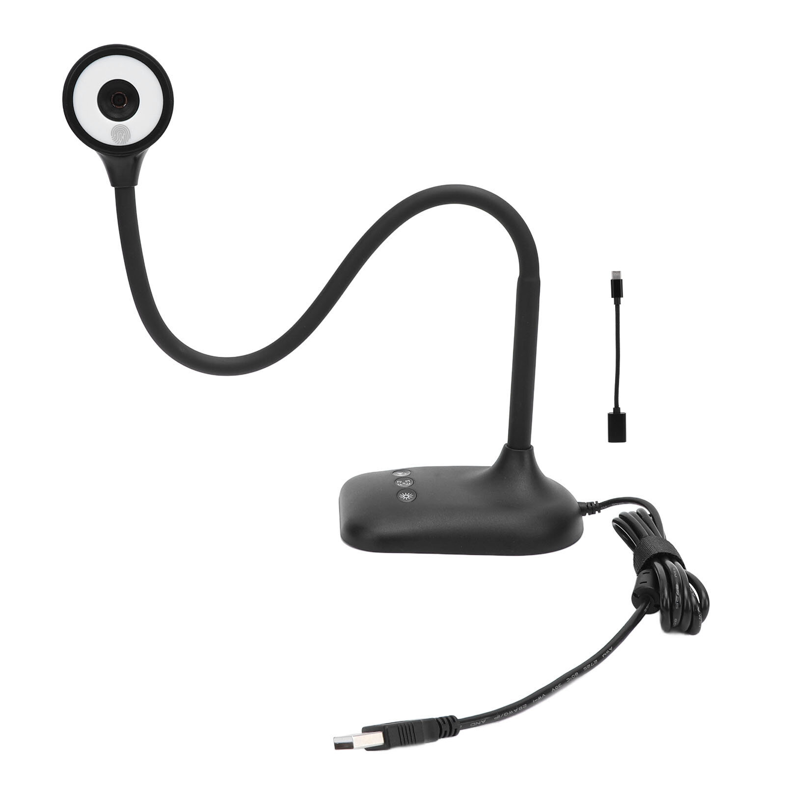 USB Document Camera 2K 5MP AutoFocus Image Invert USB Визуализатор веб -камеры со светодиодом для удаленной работы обучения