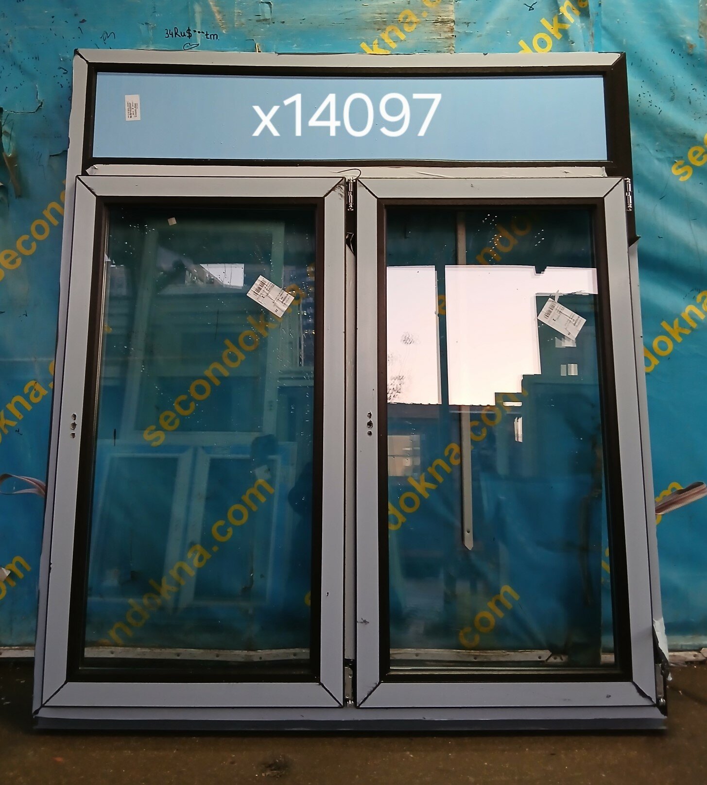 Пластиковое окно новое 1600(в) 1310 об х 1430(ш)