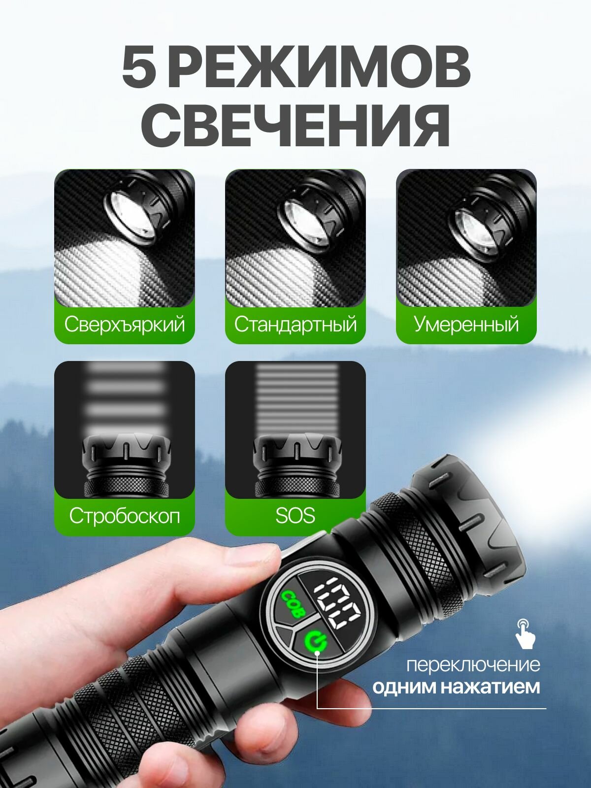 Ручной фонарь — фото 1