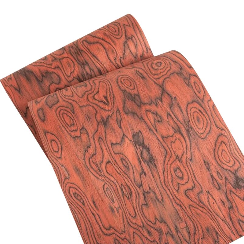 Технология ALPI Art Деревянный шпон Листы L: 250*58 см T: 0,3/0,5 мм Абстрактный узор для декора мебели Индивидуальные стеновые панели Шпон, Red, 0.4-0.5mm