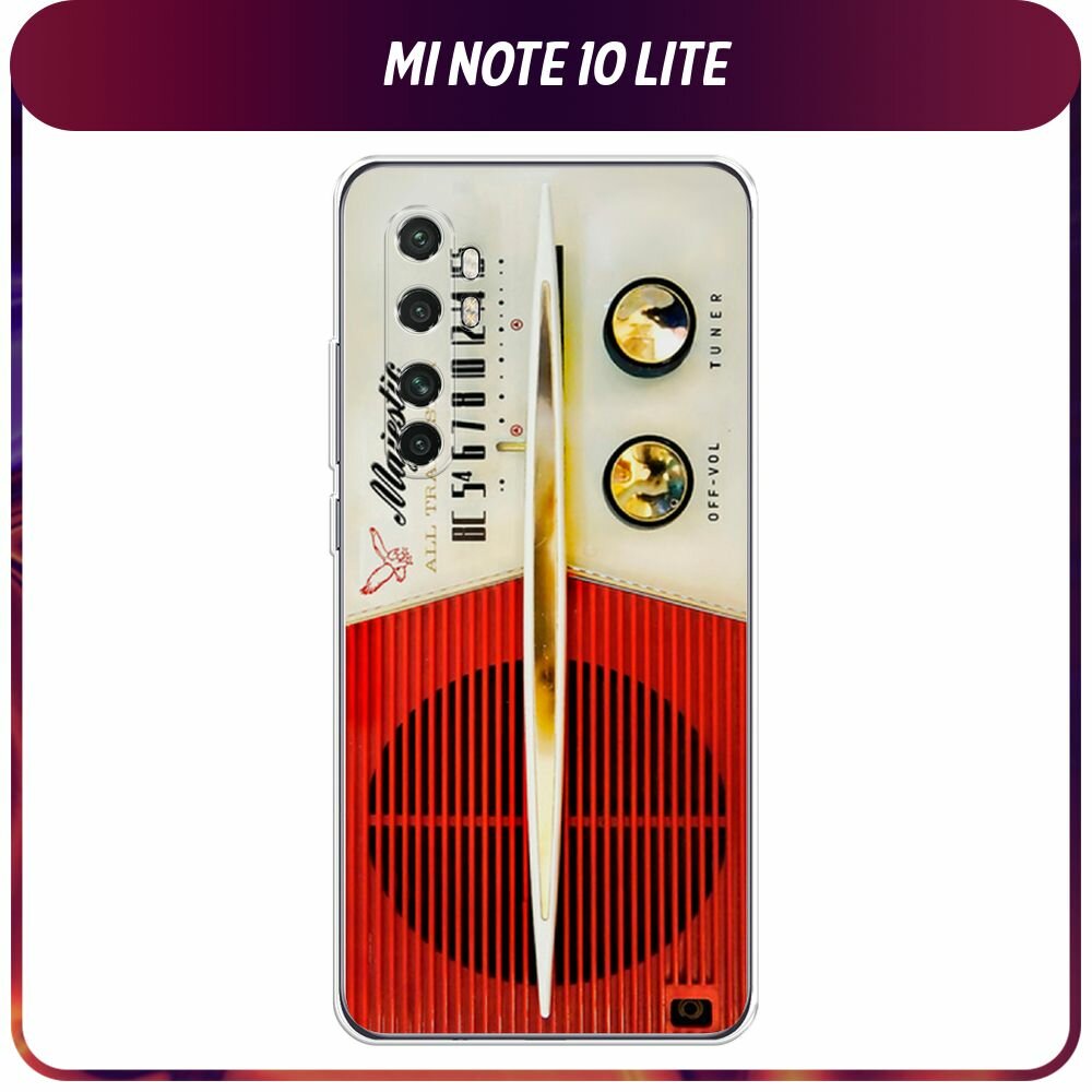 Чехол на Xiaomi Mi Note 10 lite / Сяоми Ми Нот 10 лайт с принтом "Радио"