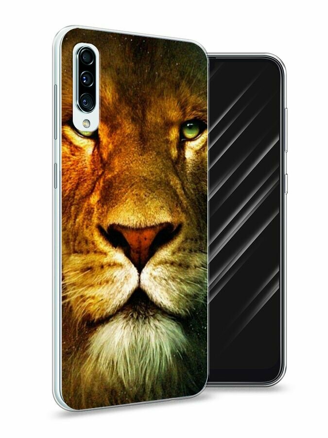 Чехол на Samsung Galaxy A50/A30s / Самсунг Галакси A50/A30s с принтом "Лев арт 8"
