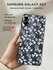 Чехол на Samsung Galaxy A07/A08 / Самсунг А07/А08 с принтом "Сиреневые розы патт...