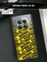 Чехол на Infinix Zero 40 5G / Инфиникс Зеро 40 5G с принтом "Warning!", прозрачн...