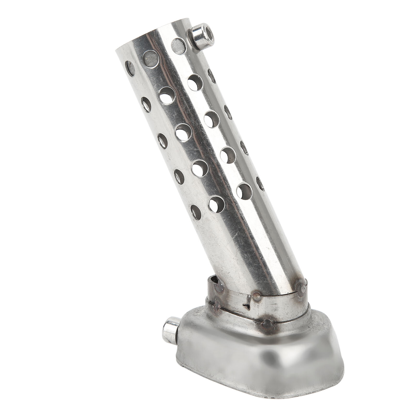 2 шт. мотоциклетная выхлопная труба дефлектор глушитель 22 мм вход 25 мм выход оцинкованный железный шестигранный вставной глушитель для скутера ATV