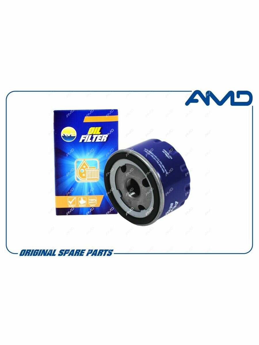 Фильтр масляный AMD AMDFL435 для а/м RENAULT Clio, FIAT Marea