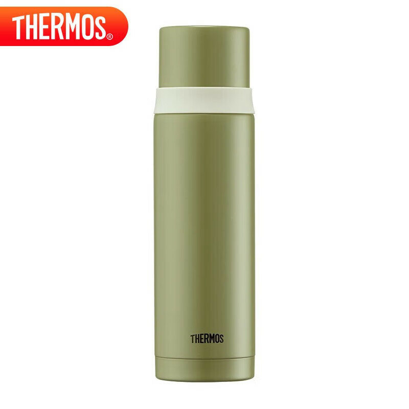 Термос THERMOS FEI-501KKI, для офиса, с отверстием для питья на крышке, 500 мл, avocado green