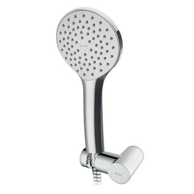 AM.PM Gem набор душевой хром ручной душ комплект для ванной комнаты с шлангом и держателем