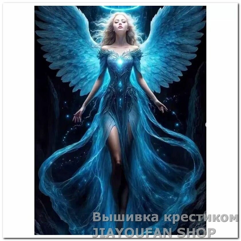 Набор для вышивания крестом 14CT, канва 50x60 см / готовая вышивка 40x50 см