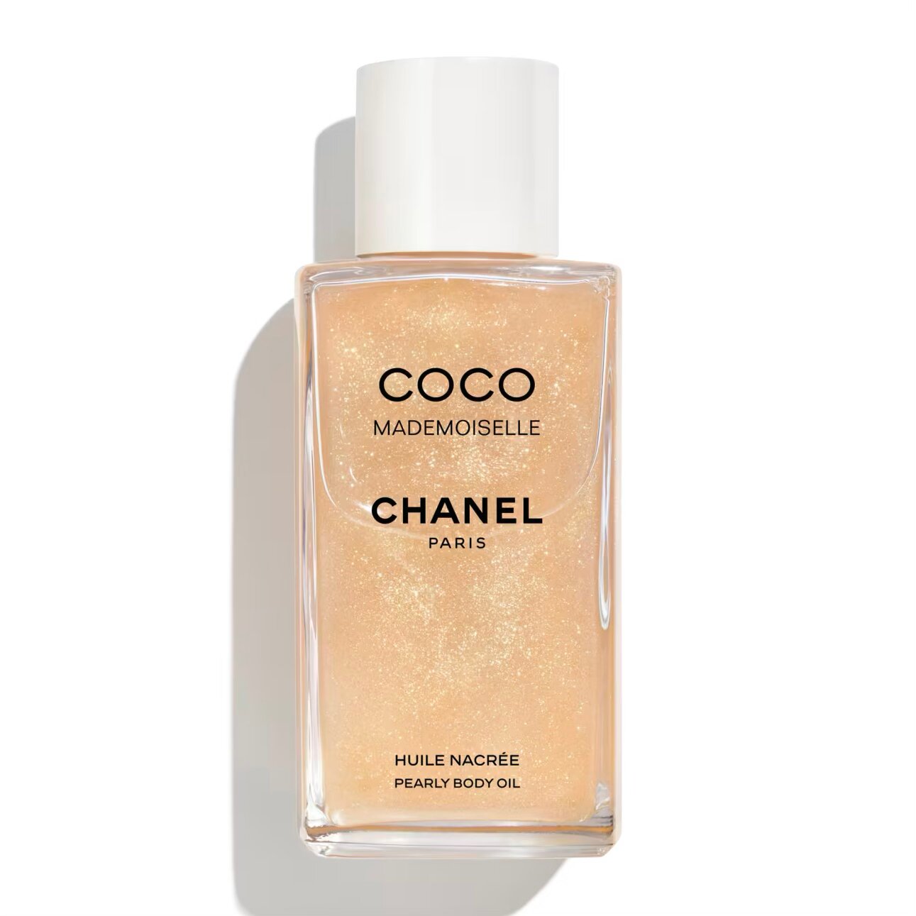 Масло для тела CHANEL Coco Mademoiselle 250мл | Лимитированное в большом объёме |Жемчужное золотое сияние