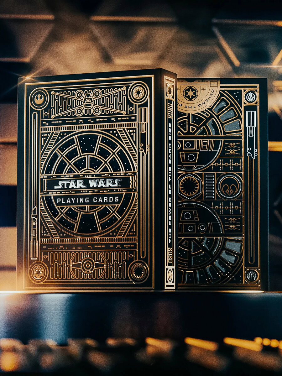 Карты Theory11 Star Wars Gold Foil (SPECIAL EDITION) / Звездные войны золотая фольга Специальная версия