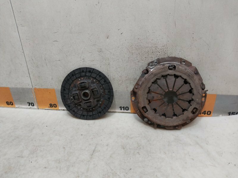 Б/У Корзина сцепления, Диск сцепления, 1.4 Комплект сцепления Toyota Corolla 2006 ZZE120, ZZE121, E120 453343 TOYOTA арт. 3...