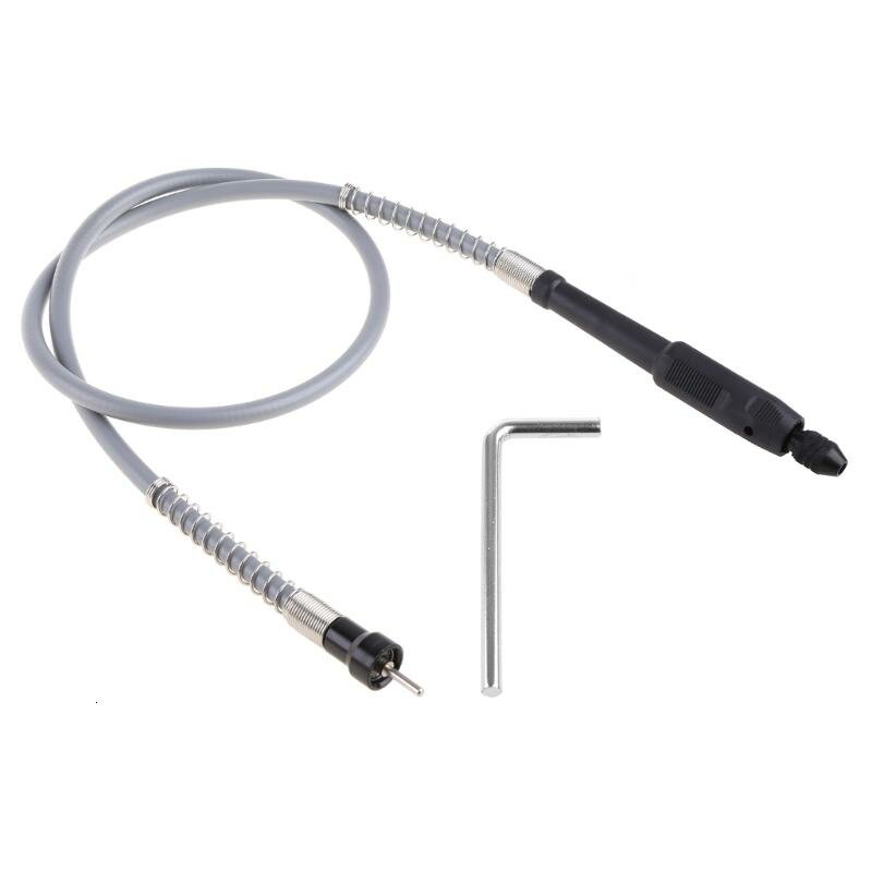 Гибкий вал для гравера с патроном M8, Серебро