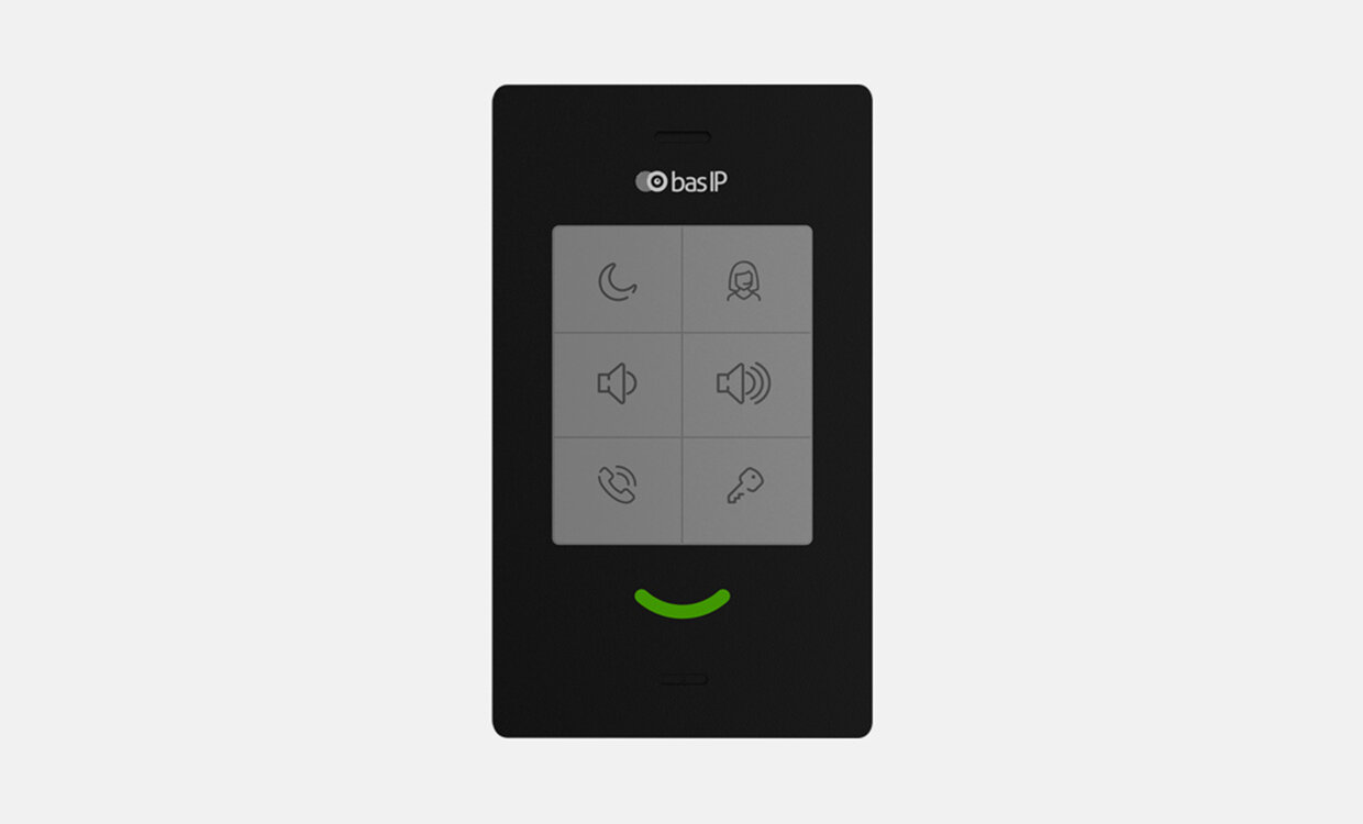 BAS-IP SP-03F Black IP монитор для домофона