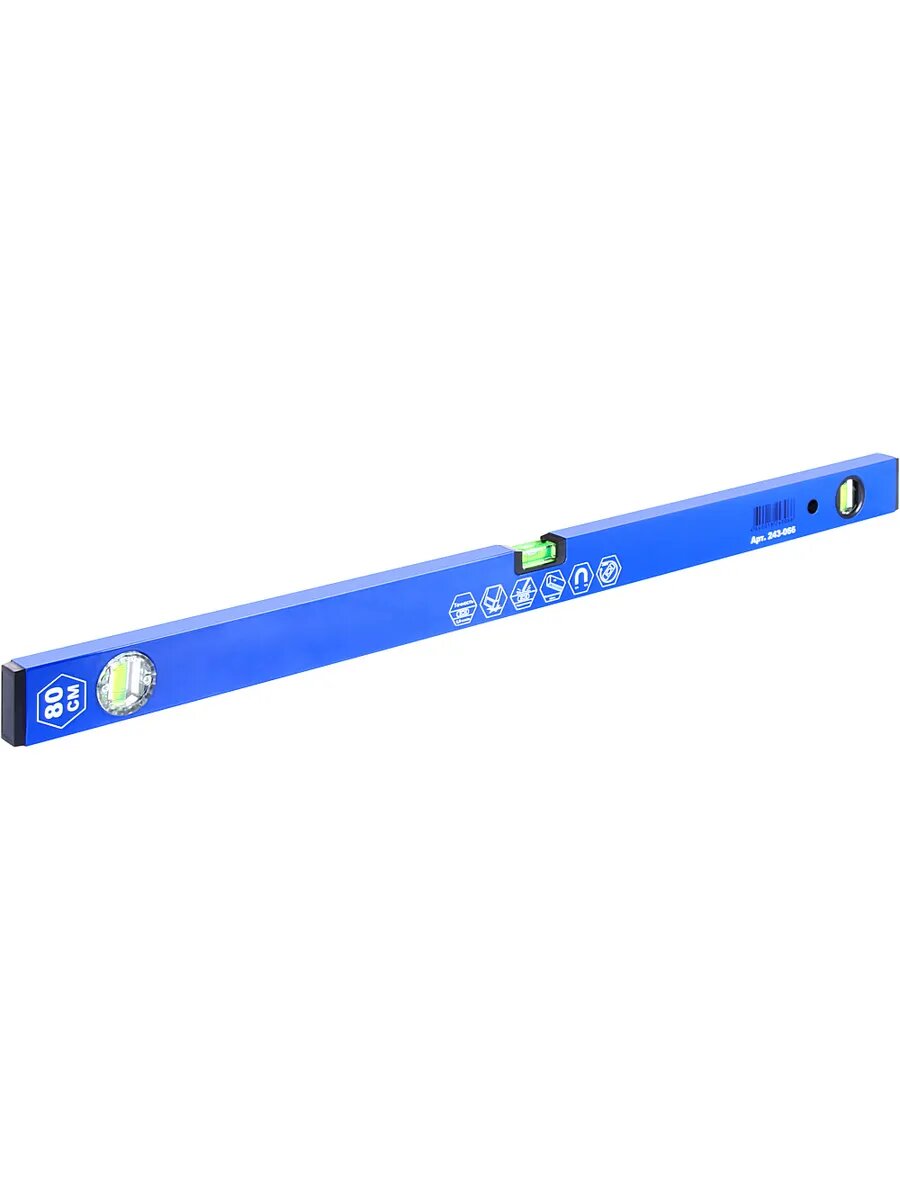 Уровень строительный Комфорт, магнитный 800 мм, профиль 20