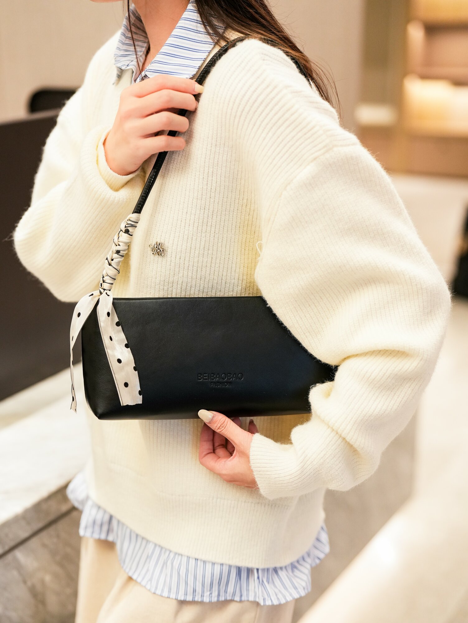 Сумка багет