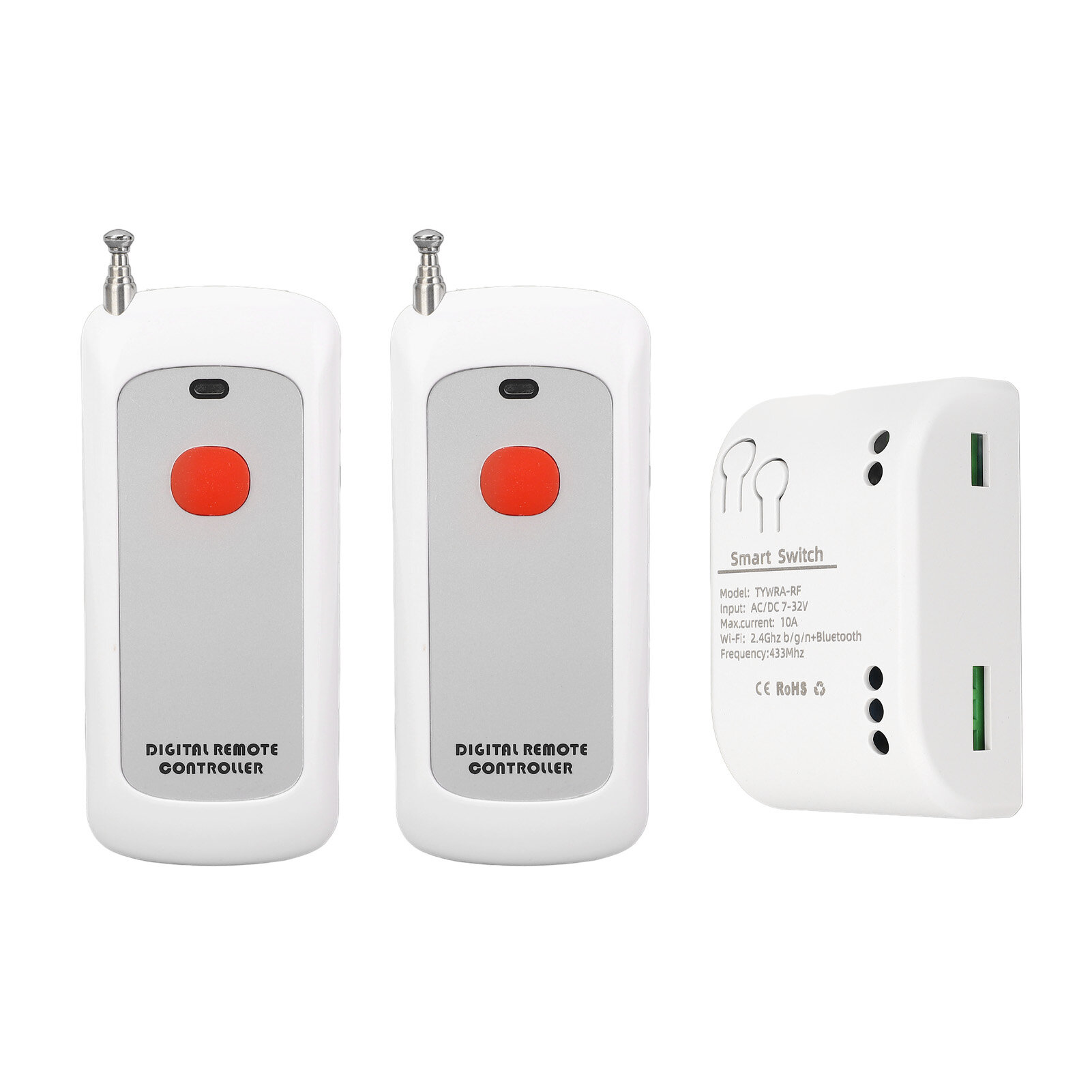 WiFi RF релейный переключатель для контроля доступа WiFi RF DC 7V-32V NC NO система контроля доступа к двери, переключатель дистанционного управления