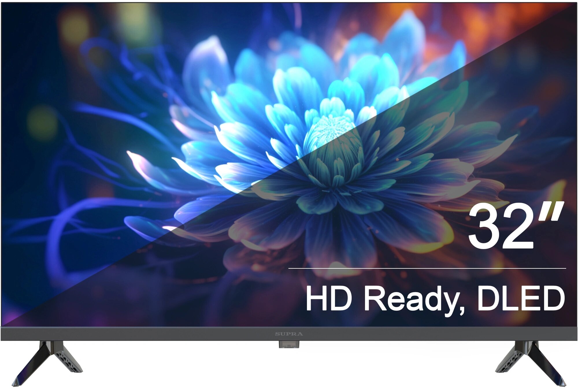 Телевизор LED Supra 32" STV-LC32LT0080W черный HD