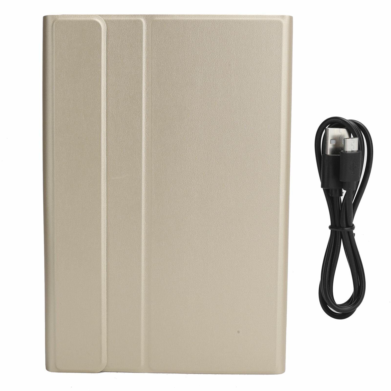 Bluetooth клавиатура UltraThin с сенсорной панелью и защитным чехлом (золотистый), подходит для Samsung Galaxy Tab A7 T500/T505