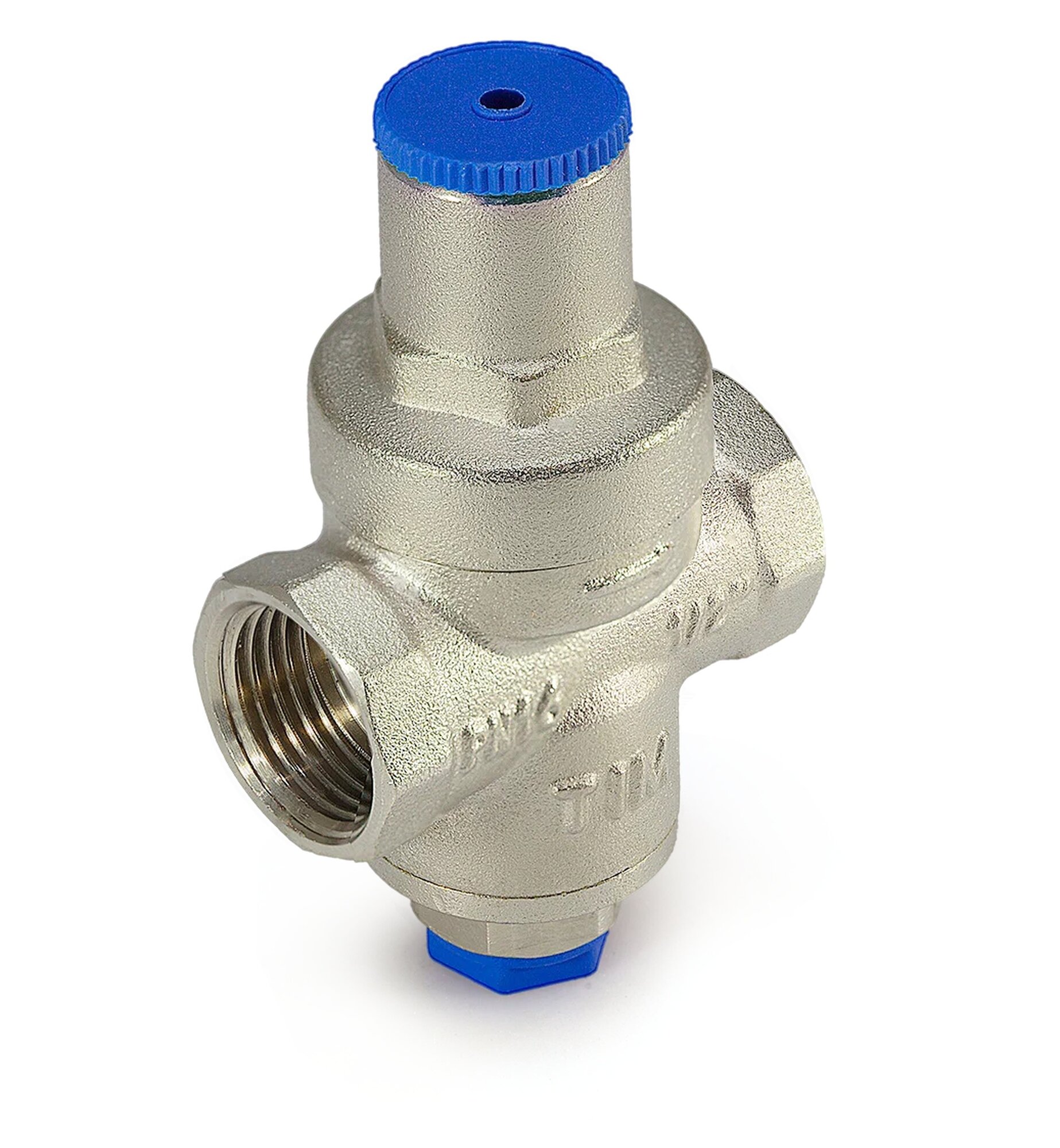 Редуктор давления компактный 1/2" с выходом под манометр