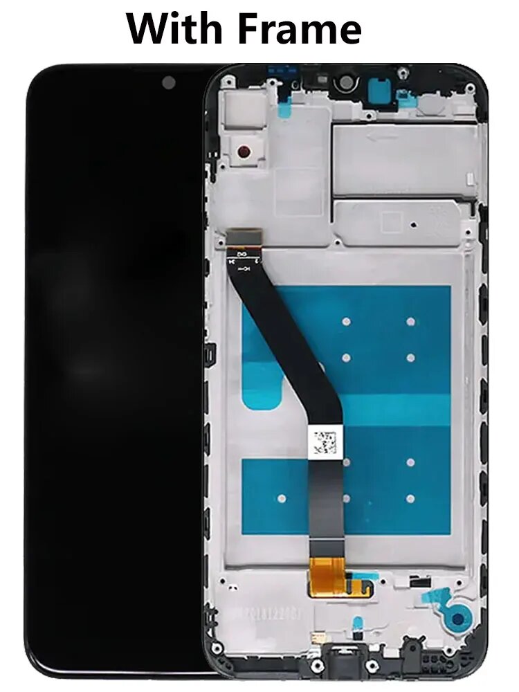 ЖК-дисплей 6,09 дюйма для Huawei Y6s 2019, дисплей с рамкой, сенсорный экран, дигитайзер, замена, запасные части для замены, L41 L28 LX1 LX3 LCD With Frame