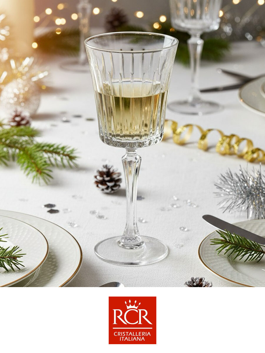 Набор бокалов для вина RCR Cristalleria Italiana Timeless 230мл