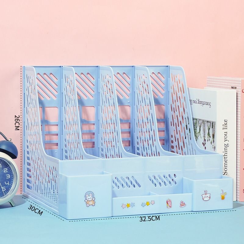 Подставка органайзер для книг, учебников и канцелярии