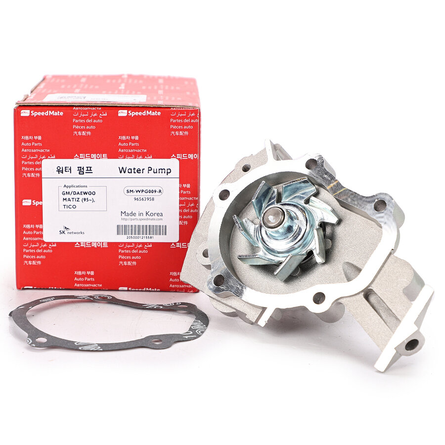 Помпа водяная SPEEDMATE SM-WPG009 (CHEVROLET AVEO, DAEWOO MATIZ) (артикул SM-WPG009)