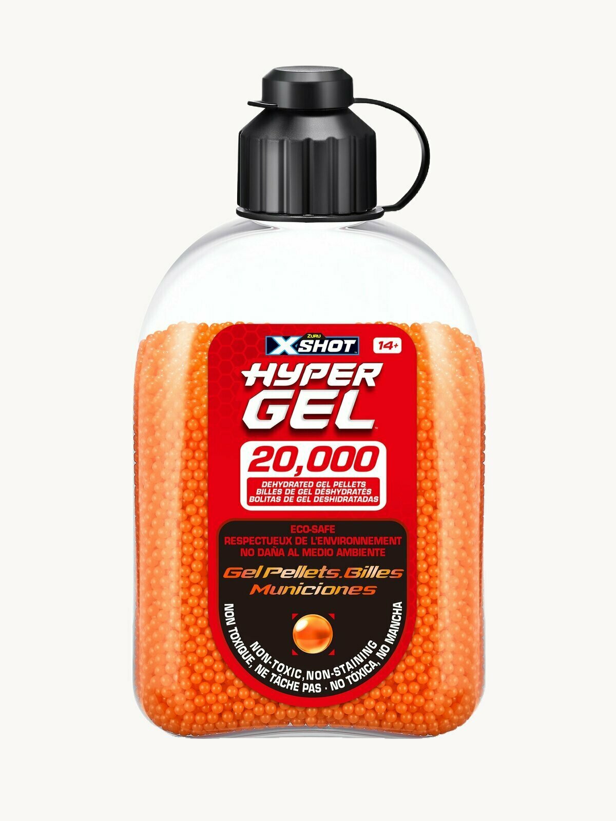 Набор гелевых гранул ZURU X-SHOT Hyper Gel, 20 000 шт, активируются в воде, игрушки для мальчиков, 36625