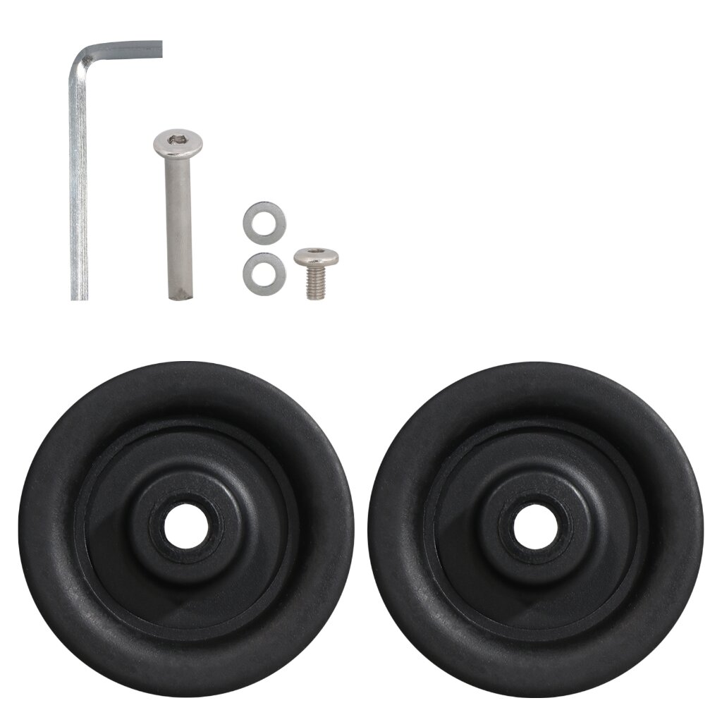 Практичные колеса для чемодана из ПВХ с легкой маневренностью для частых путешественников