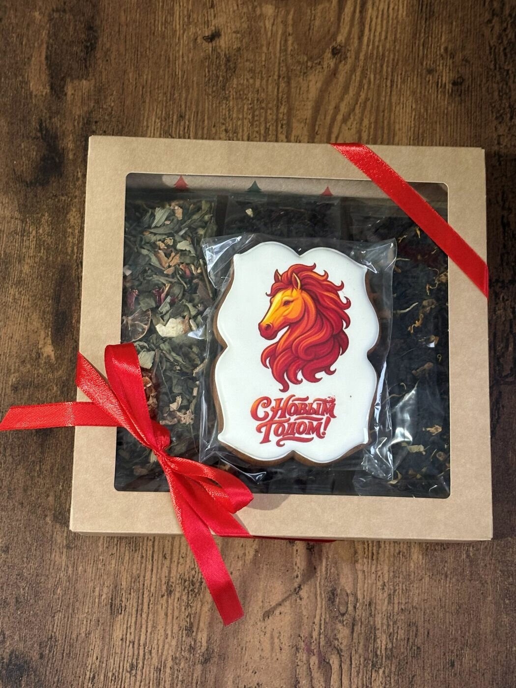 Набор чая с имбирным пряником