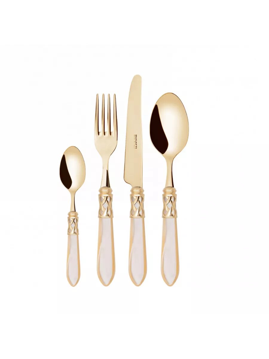 Набор из 24 столовых приборов ALADDIN в упаковке Wenge