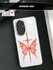 Силиконовый чехол на Honor 200 / Хонор 200 с принтом Бабочка и меч