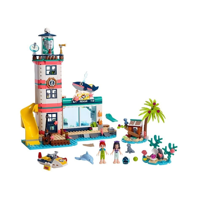 LEGO Good friend Collection лихтерная станция центр спасательства Конструкторы 602 элементов 41380