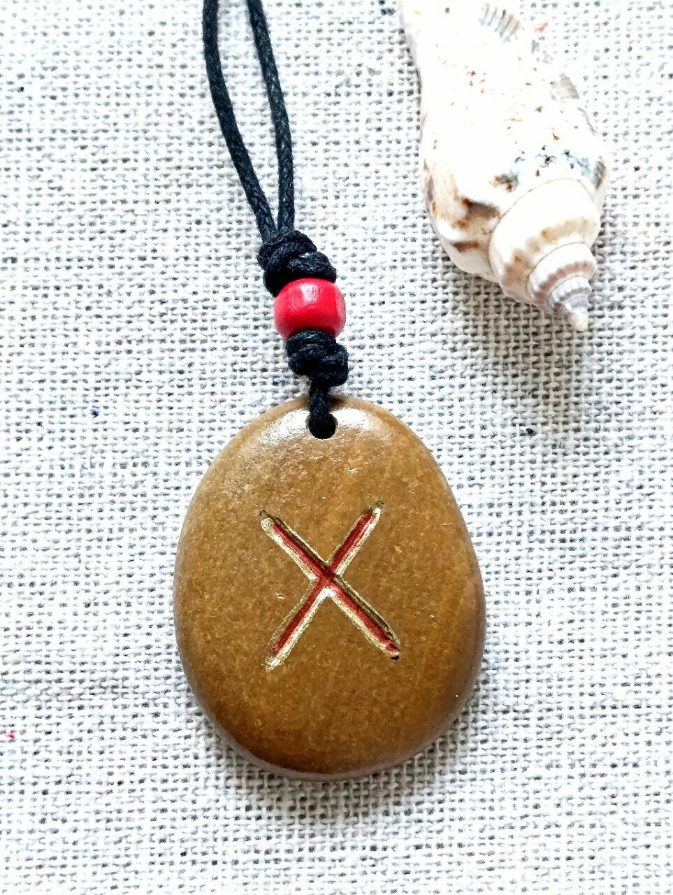 Гебо. Любовь. Вторая половинка. Старший Футарк. Скандинавские руны. Брелок.