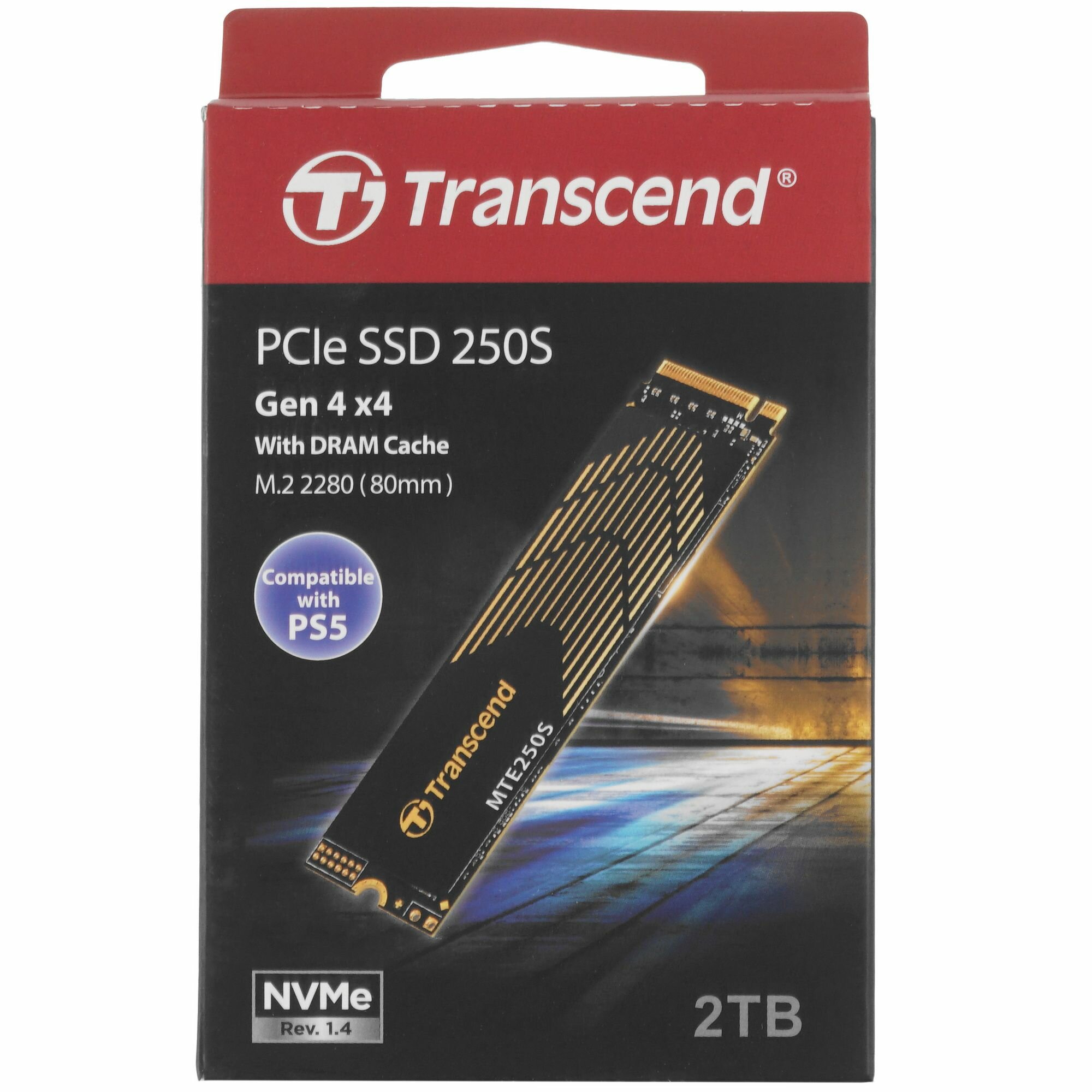 SSD диск Transcend MTE250S 2Tb TS2TMTE250S