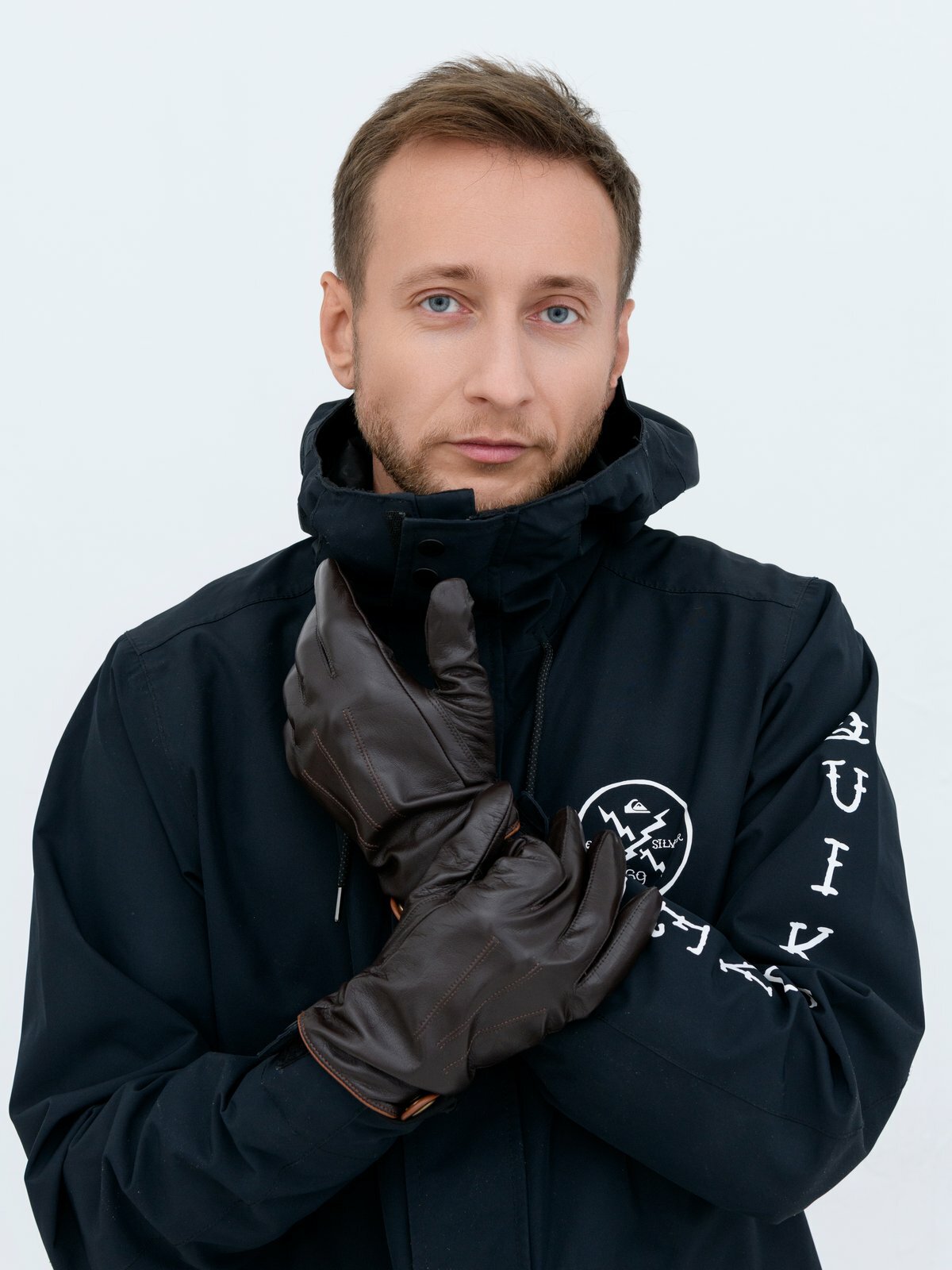 Перчатки Кожаные перчатки для мужчин